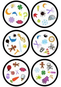 Dobble para imprimir | Juego de cartas Dobble IMPRIMIBLE | JUEGOS ...