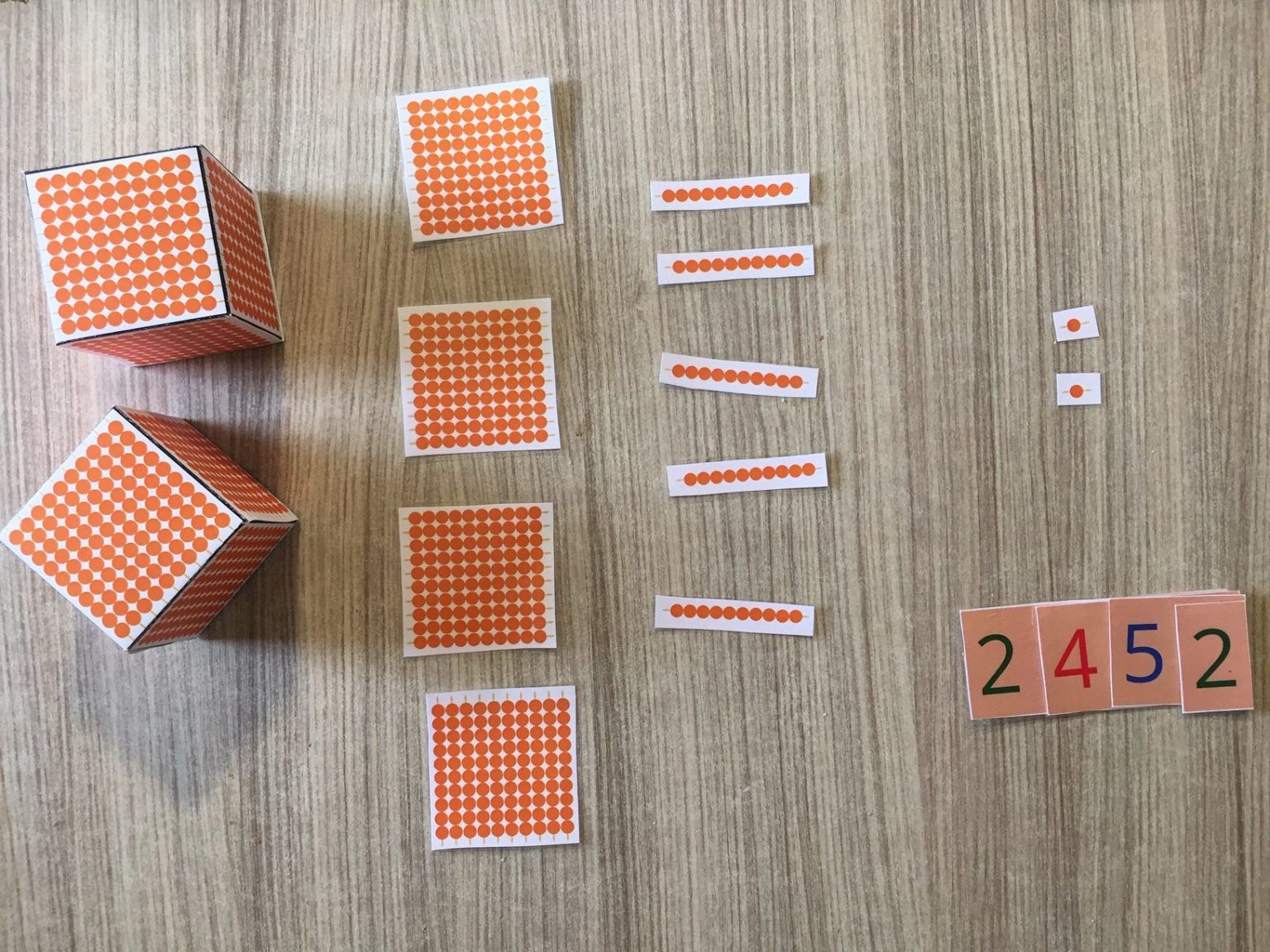 Perlas Montessori para Imprimir en PDF | + Sistema Decimal imprimible ...